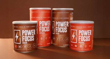 Power Focus - Energia limpa com TCM, sem aditivos, sem adoçantes