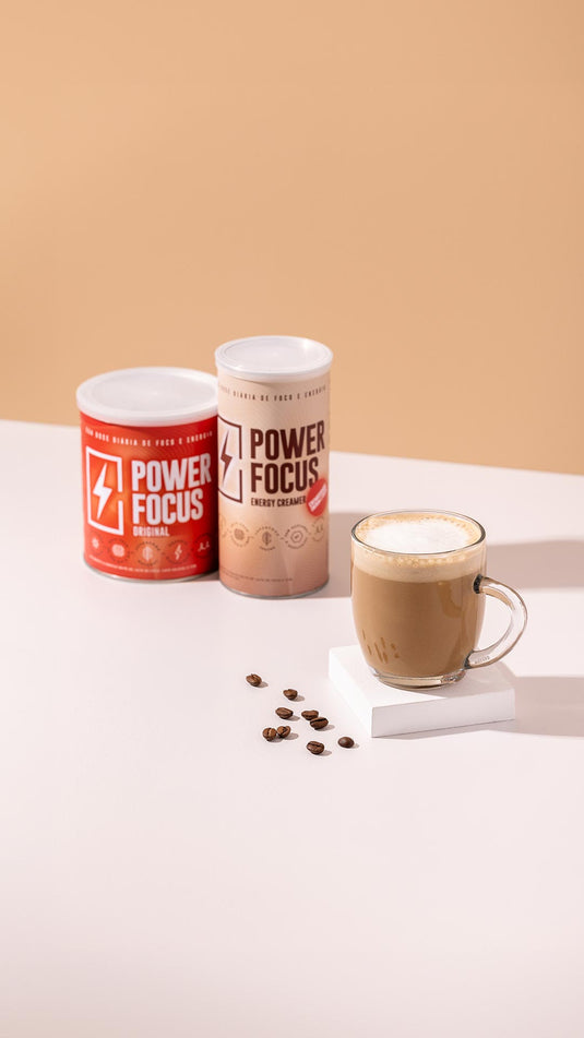 Power Focus - Energia limpa com TCM, sem aditivos, sem adoçantes
